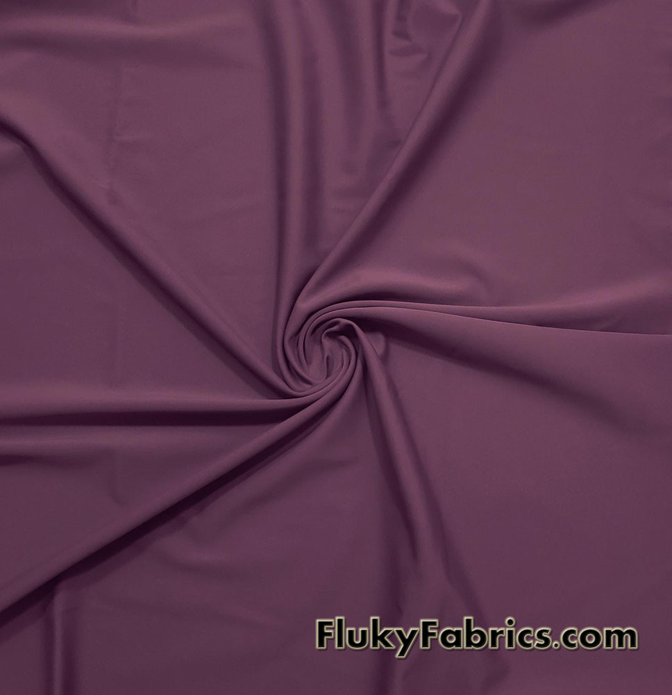 Cannon Pink Matte Solid Nylon Spandex Swimwear Fabric - Fluky Fabrics ...